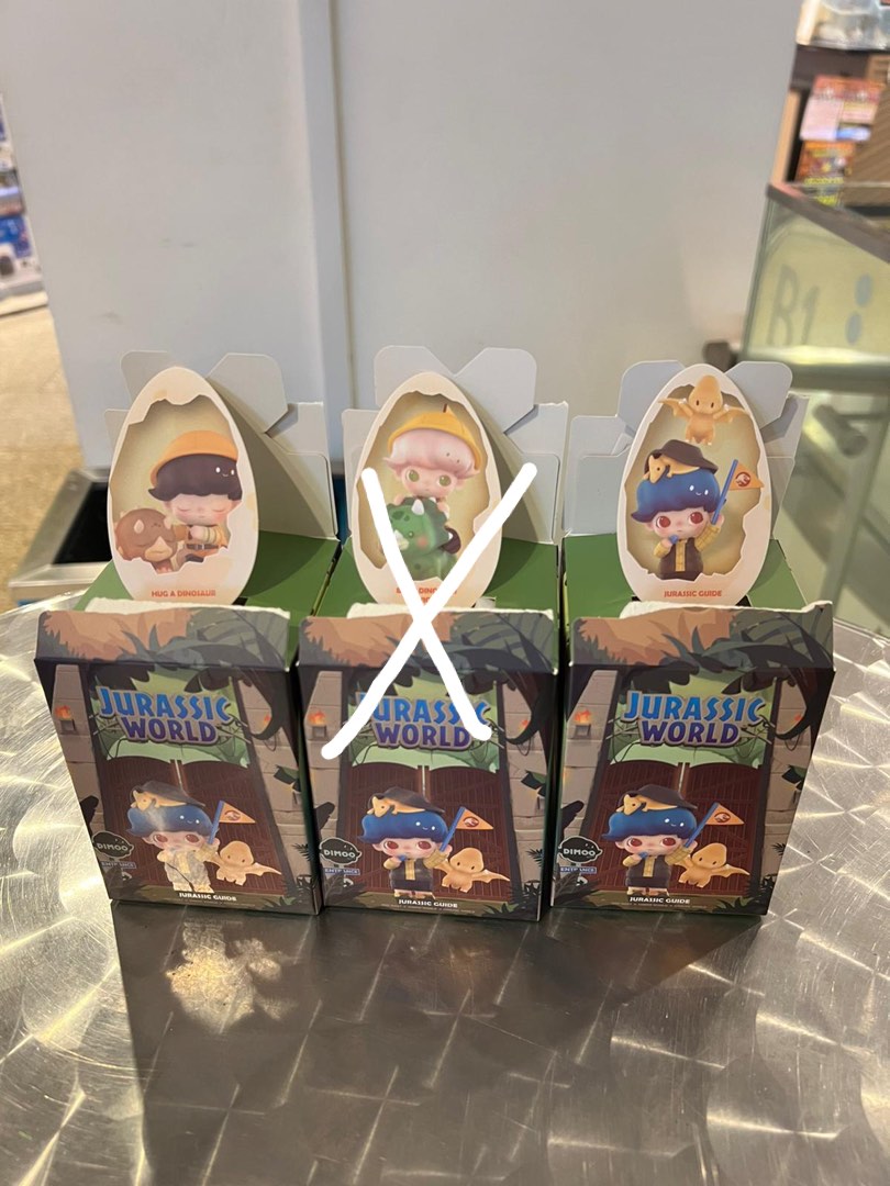 wts/wtt dimoo jurassic world - hug a dinosaur / baby dinosaur knight ...