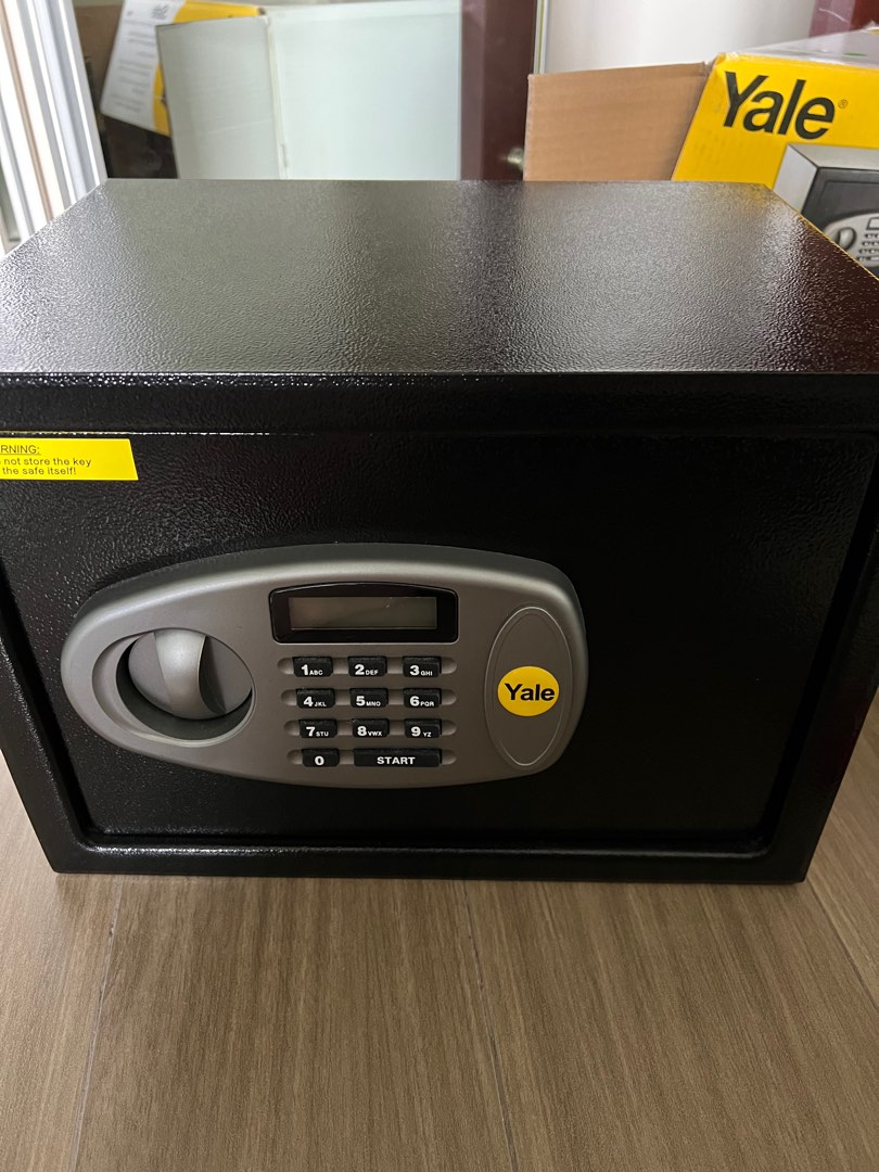 Yale safe box medium size, Furniture & Home Living, Security & Locks ...