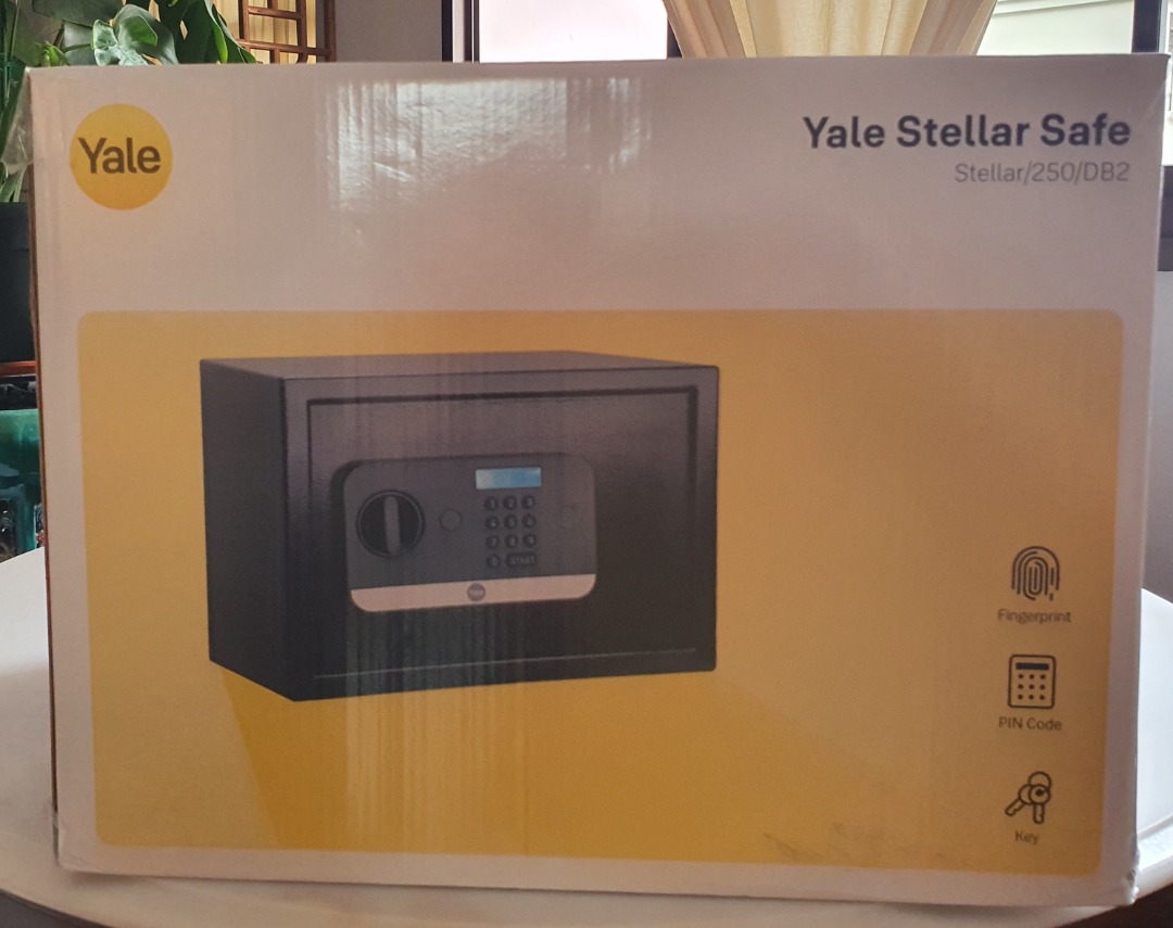 Yale Stellar Safe 250/DB2, Furniture & Home Living, Security & Locks, Safe on Carousell