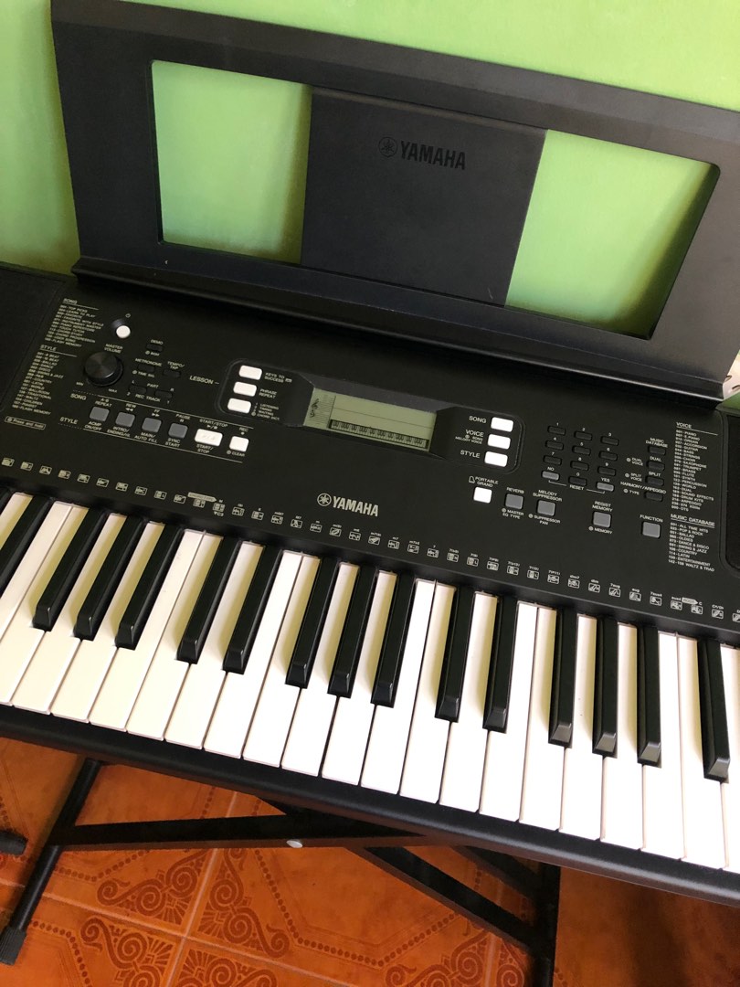 Yamaha PSR 363 Keyboard, Hobbies & Toys, Music & Media, Musical ...