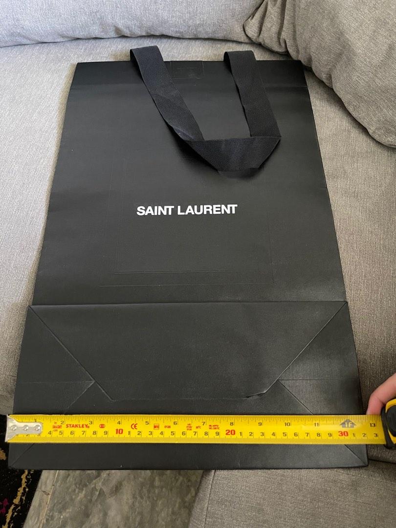 YSL Paper bag - Large Size, Luxury, Bags & Wallets on Carousell