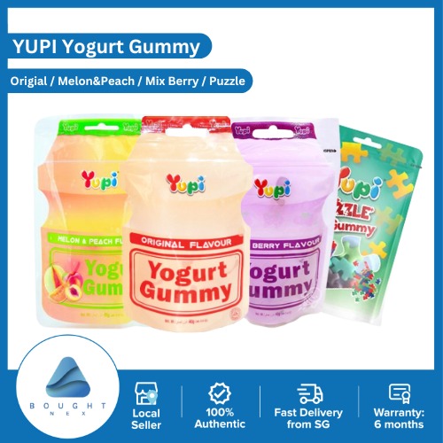 YUPI Yogurt Gummy 40g, Food & Drinks, Chilled & Frozen Food on Carousell