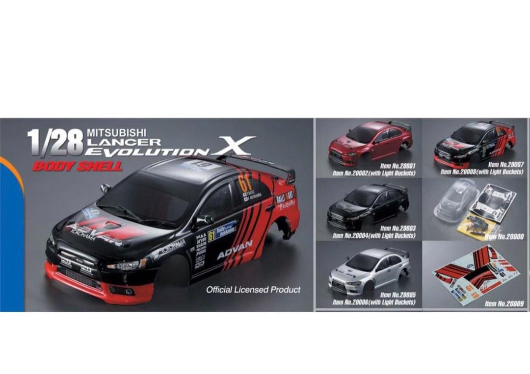 1/28 PVC Car Body Shell 98mm wheelbase for RC car, Hobbies & Toys, Toys ...