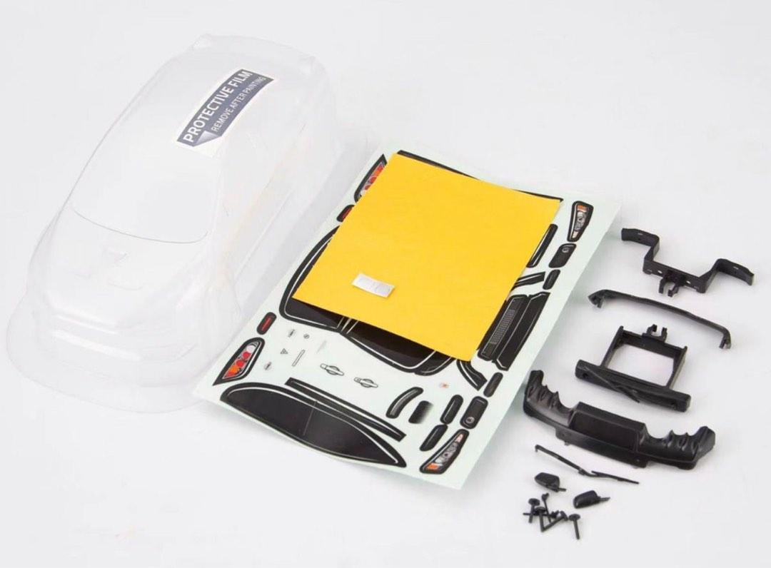 1/28 PVC Car Body Shell 98mm wheelbase for RC car, Hobbies & Toys, Toys ...