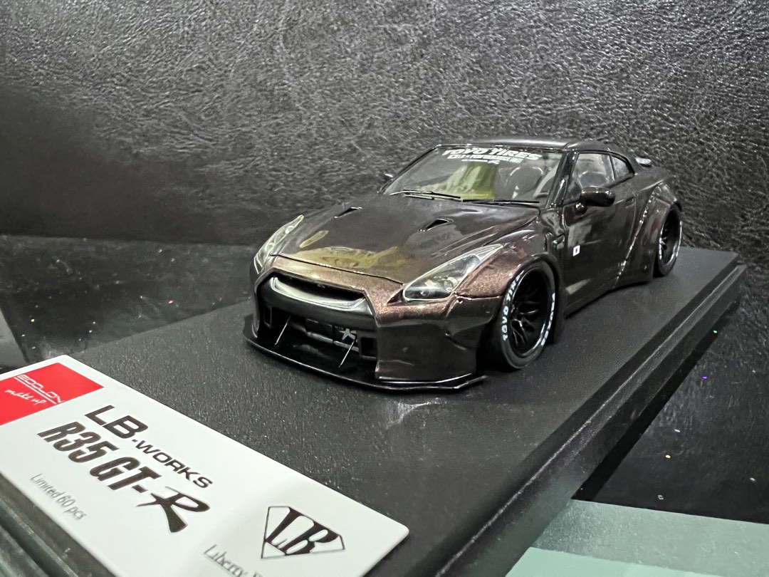 1/43 Make Up Liberty Walk R35 (Duck tail version), Hobbies & Toys, Toys ...