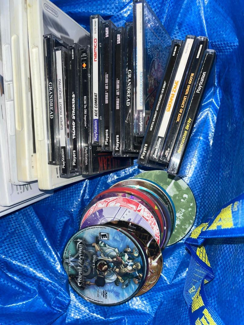 1sgd each playstation game. Total 40 cds for 40sgd. 40 games ps1 and 3 ...