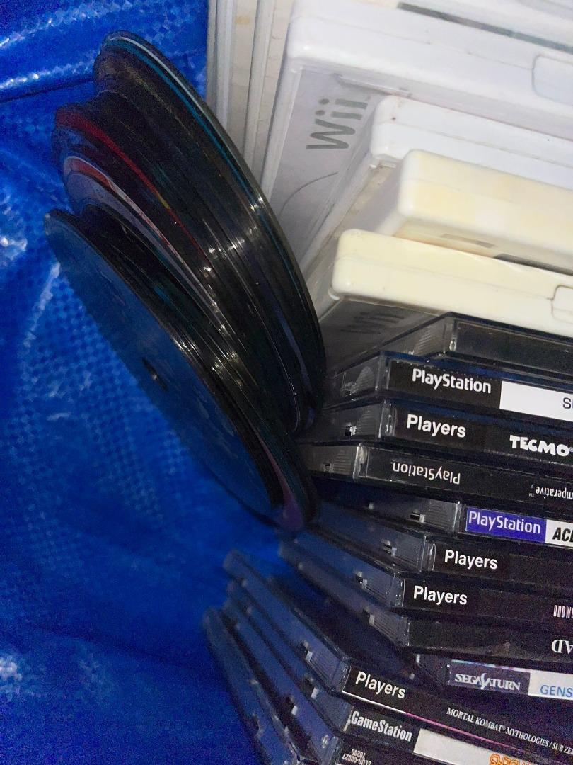 1sgd each playstation game. Total 40 cds for 40sgd. 40 games ps1 and 3 ...