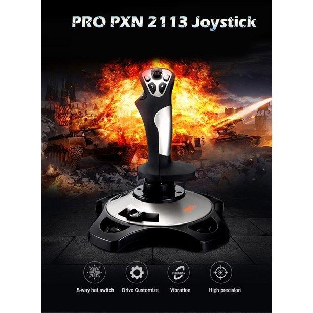 [2228] Game Controller, PXN PRO 2113 Wired Controller Joystick with 4 ...