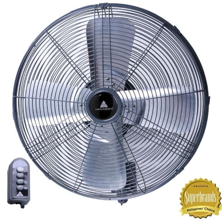 24inc.Hanabishi Industrial Wall Fan HIWF-24, TV & Home Appliances ...
