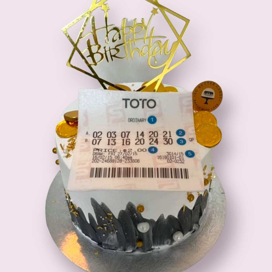 4D money pulling cake, Food & Drinks, Homemade Bakes on Carousell