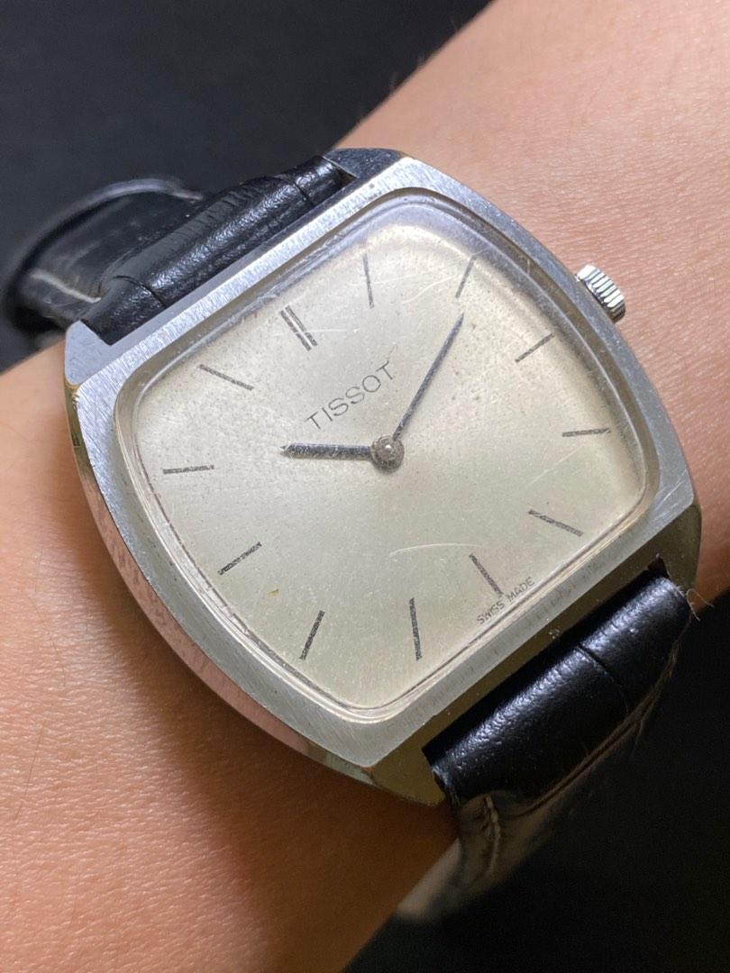 60年代天梭6365上鏈錶 1960s Tissot 6365 Hand Wind Watch, 男裝, 手錶及配件, 手錶 - Carousell