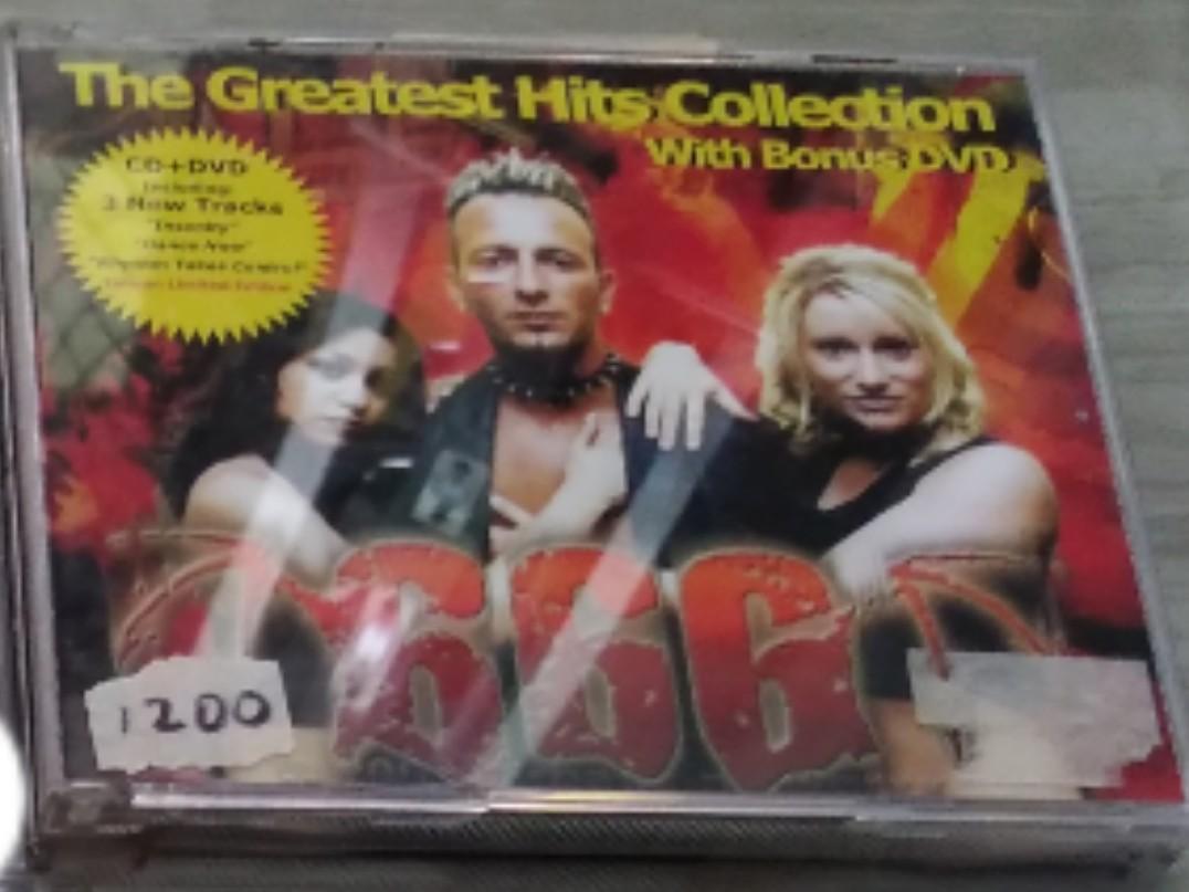 666 The Greatest Hits Collection With Bonus DVD CD Album, Hobbies ...