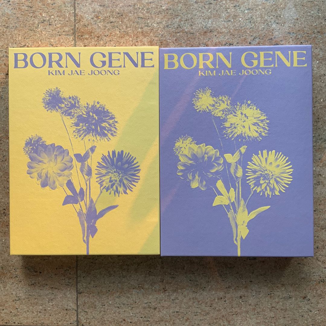 金在中 Born Gene 專輯 Kim Jaejoong, 興趣及遊戲, 收藏品及紀念品, 韓流 - Carousell