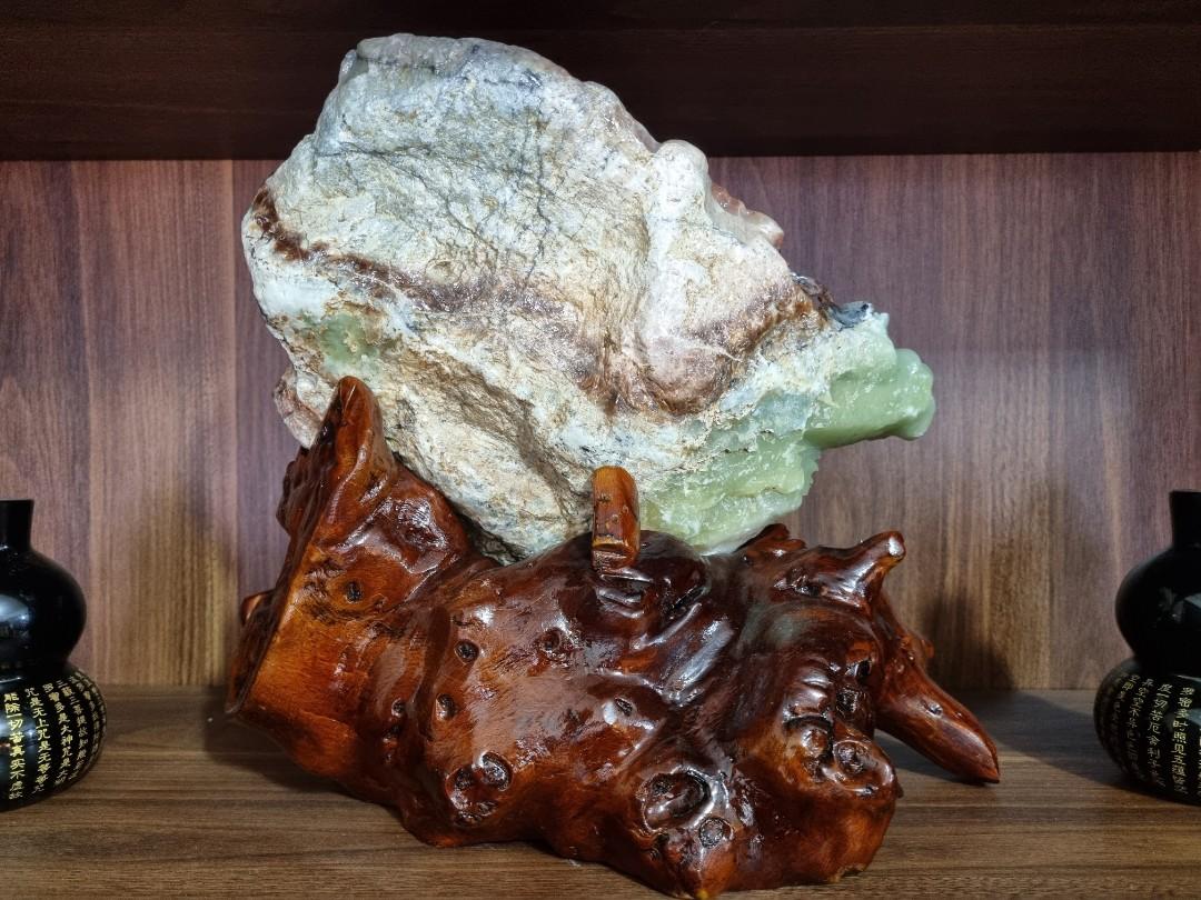 Xiu Yu Yuan Pi 发财笑佛 Happy Buddha Fortune Statue, Furniture & Home ...