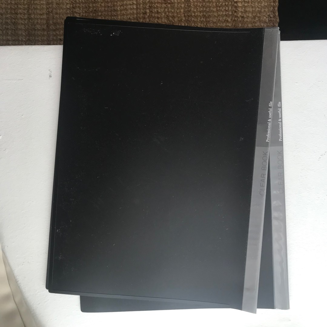 A3 Plastic Sleeves Folder, Hobbies & Toys, Stationery & Craft, Other ...