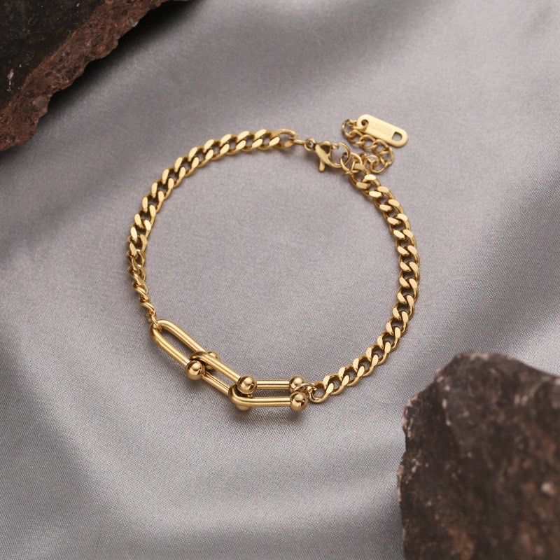 Addition Gold Bracelet, Women's Fashion, Jewelry & Organisers ...