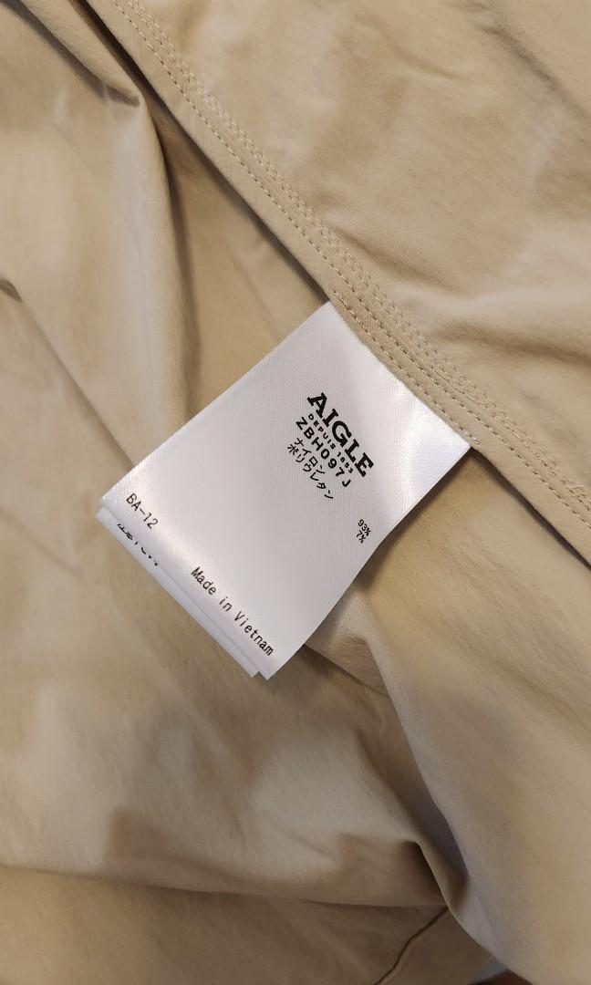 [全新。未剪牌]AIGLE 防潑水輕薄外套 （S size), 男裝, 外套及戶外衣服 - Carousell