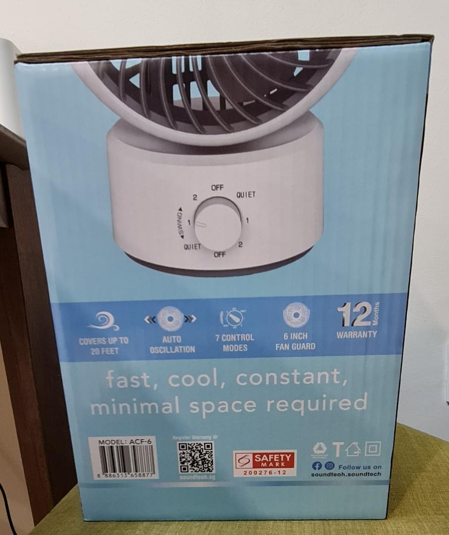 Air Circulator Table Fan, Furniture & Home Living, Lighting & Fans ...