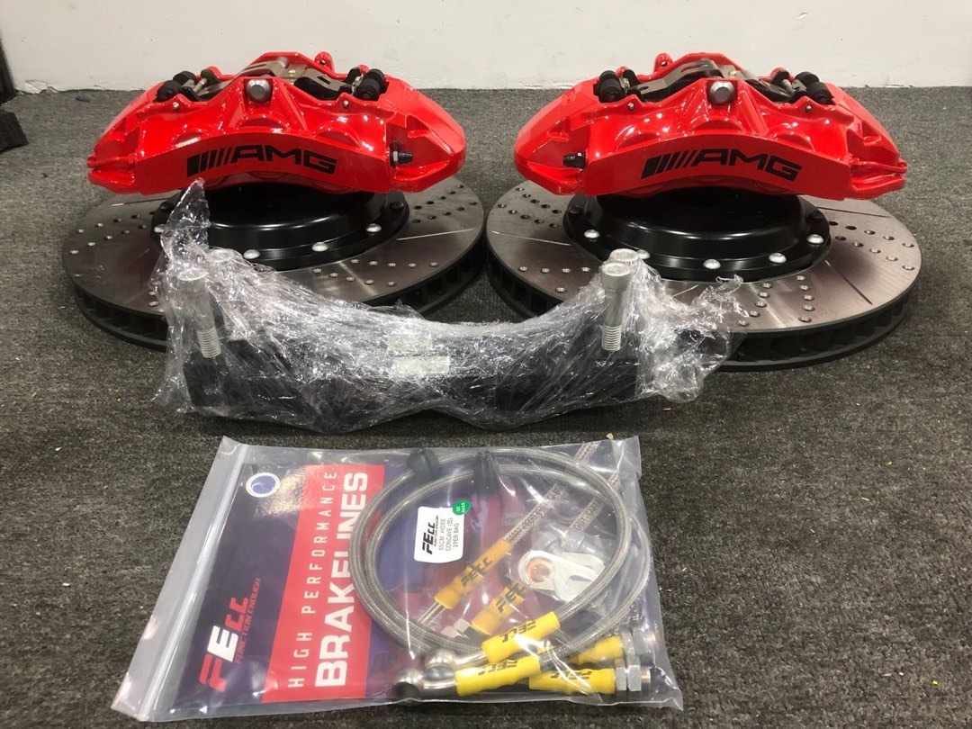 AMG 4 pot BBK, Car Accessories, Accessories on Carousell