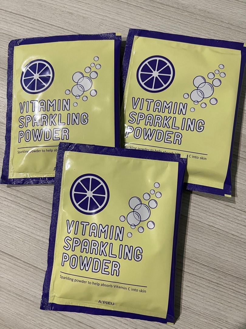 A’PIEU Vitamin Sparkling Powder - Set of 3 Packets, Beauty & Personal ...