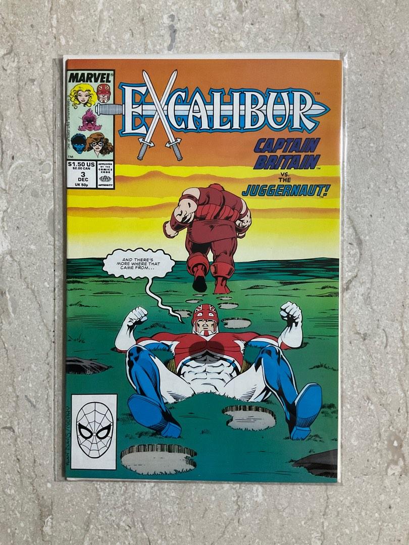 Assorted Marvel Excalibur Vintage Comics, Hobbies & Toys, Books ...