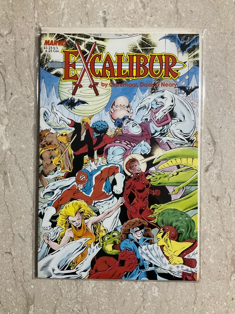 Assorted Marvel Excalibur Vintage Comics, Hobbies & Toys, Books ...