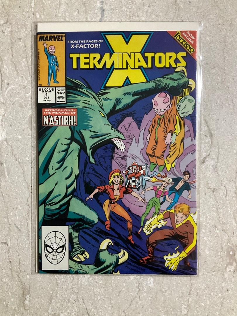 Assorted Marvel X-Terminators Vintage Comics, Hobbies & Toys, Books ...