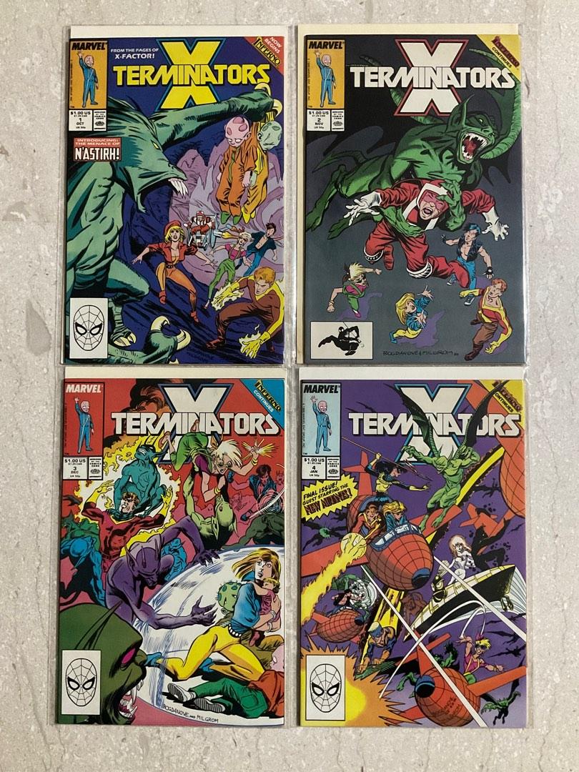 Assorted Marvel X-Terminators Vintage Comics, Hobbies & Toys, Books ...