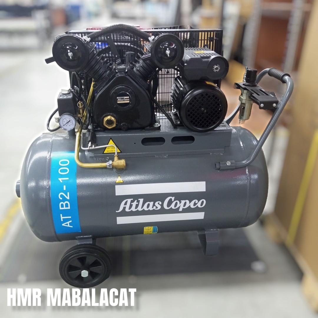 Atlast Copco Piston Type Air Compressor 2 HP ATB 2-100, Commercial ...