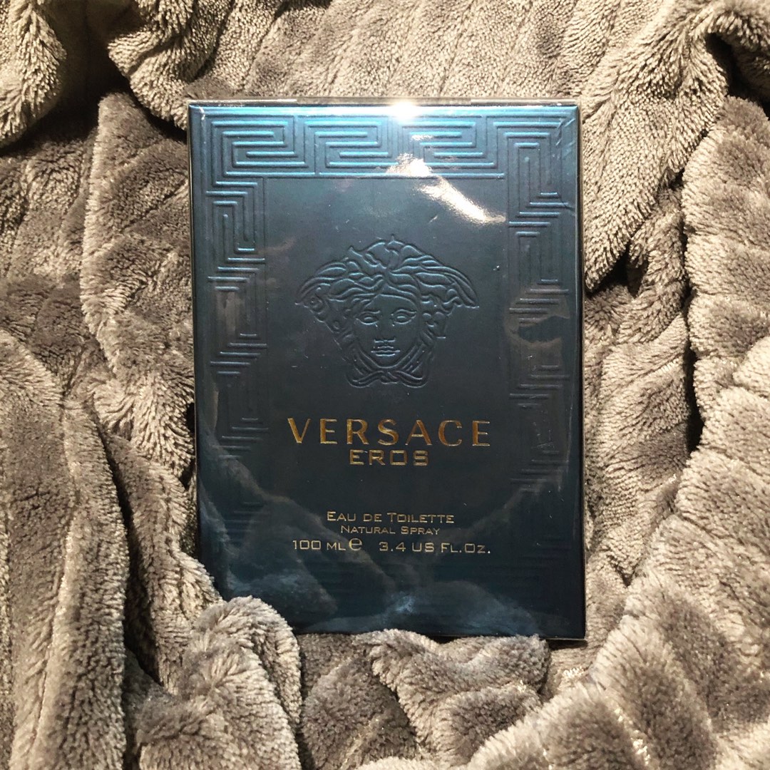 Authentic - Versace Eros - 100ML EDT, Beauty & Personal Care, Fragrance ...