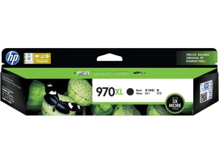 [Authentic] HP 970XL High Yield Black Original Ink Cartridge, Computers ...