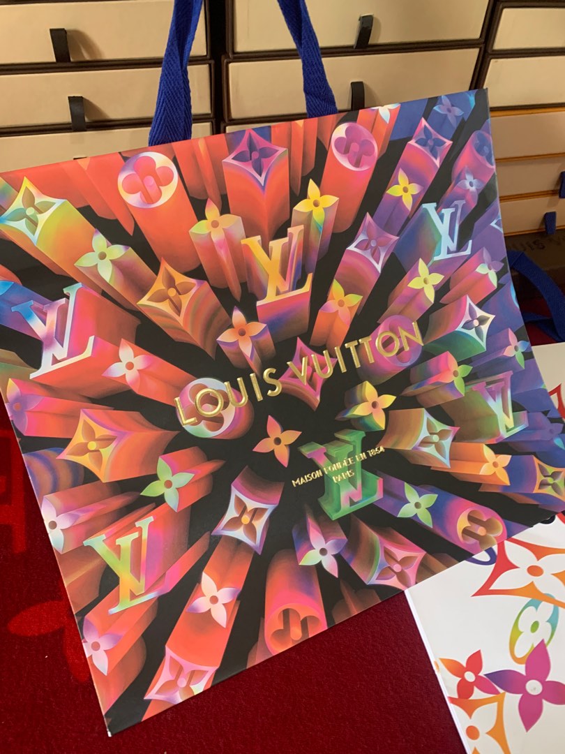 Authentic lv paper bag, Luxury, Bags & Wallets on Carousell