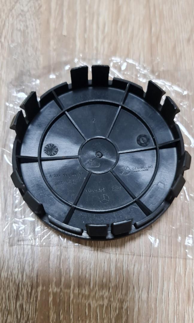 Authentic Original Mercedes Rim Hub Cap Cover (Silver Chrome-Blue), Car ...