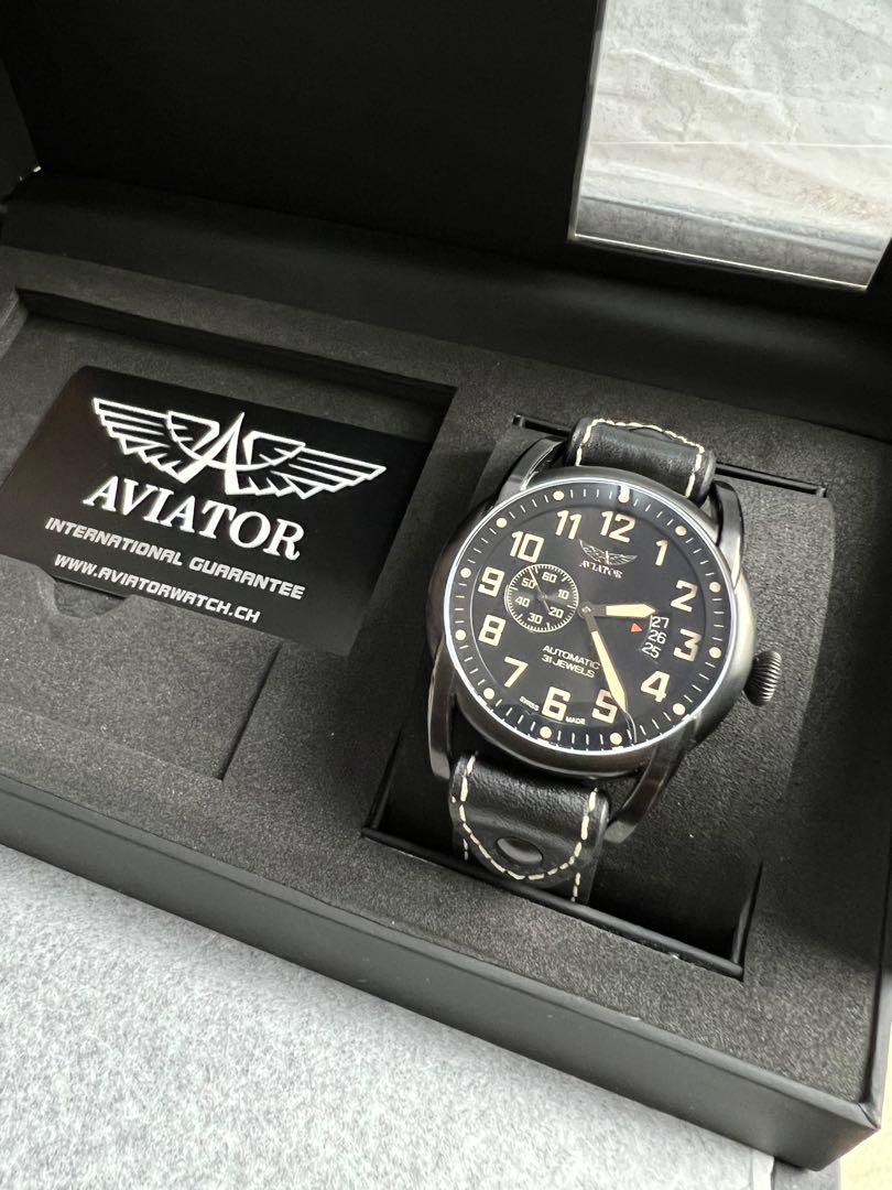 Aviator Swiss Made Automatic limited edition 300 Piece only, Men's ...
