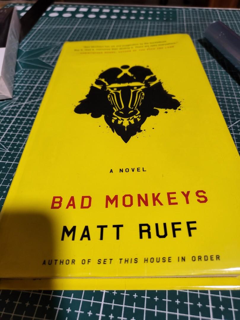 Bad Monkeys by Matt Ruff (Thriller Novel), Hobbies & Toys, Books ...