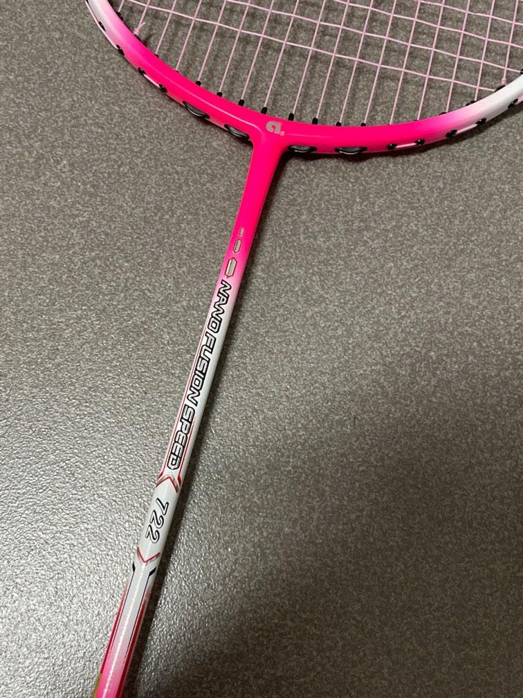 Badminton racket (Hot pink), Sports Equipment, Sports & Games, Racket ...
