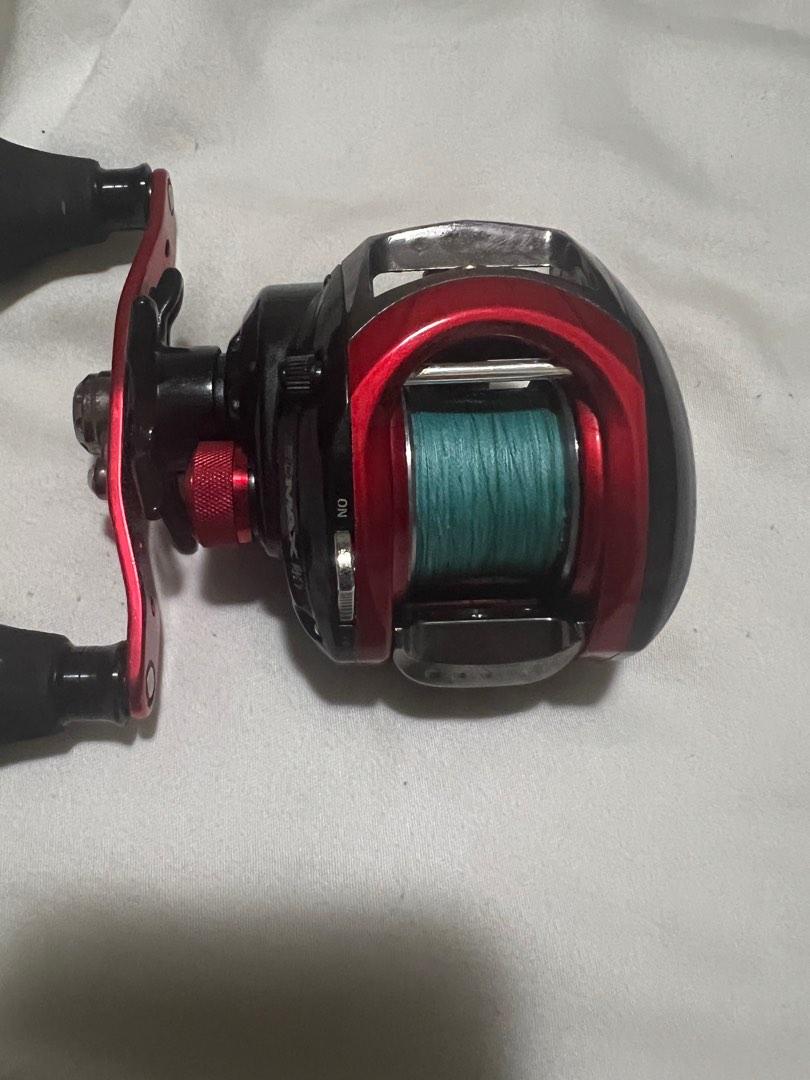Baitcaster set.. abu Garcia Red Max, Sports Equipment, Fishing on Carousell