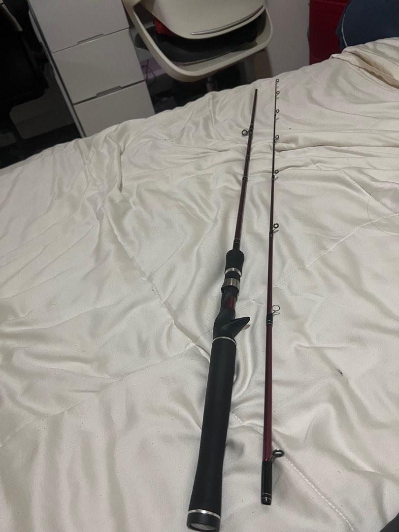 Baitcaster set.. abu Garcia Red Max, Sports Equipment, Fishing on Carousell