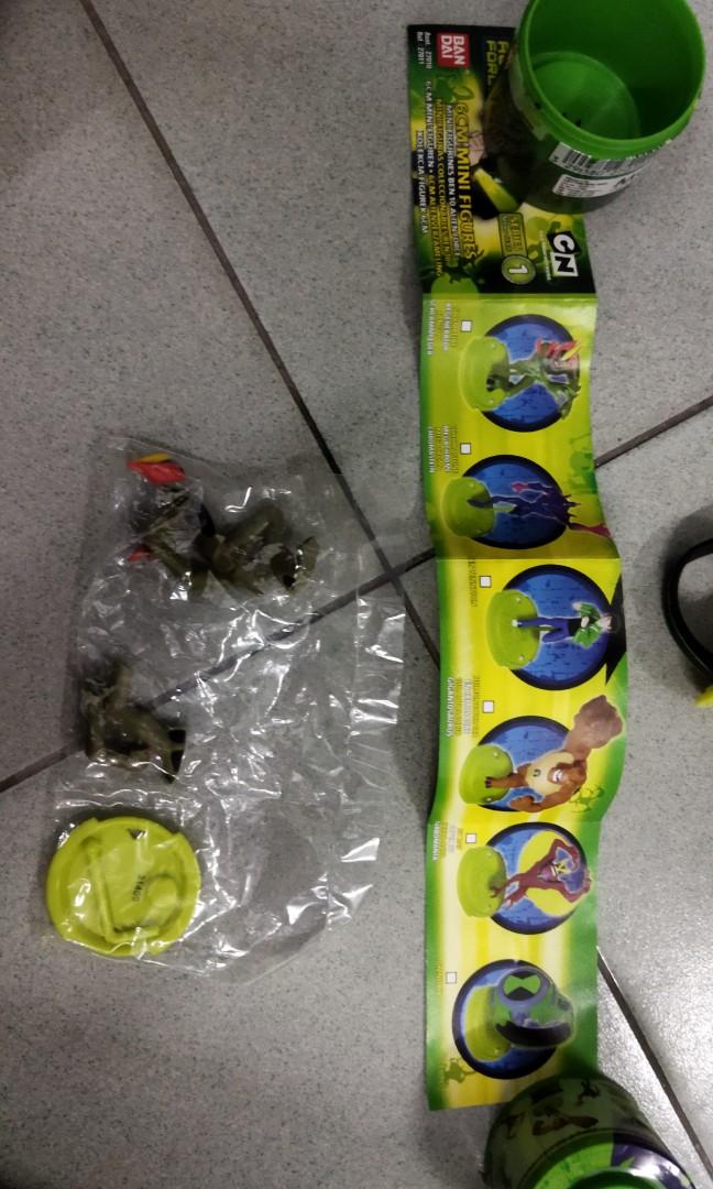 Ben 10 Alien Force Blind Bags 6cm Mini Figures 6pcs, Hobbies & Toys ...