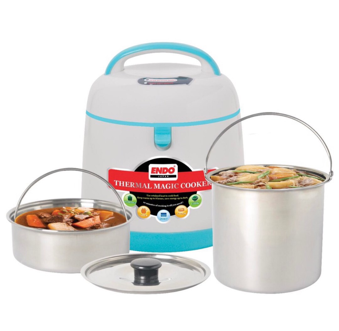 BNIB Endo 1.8L Thermal Magic Cooker E-TMC1.8, TV & Home Appliances ...