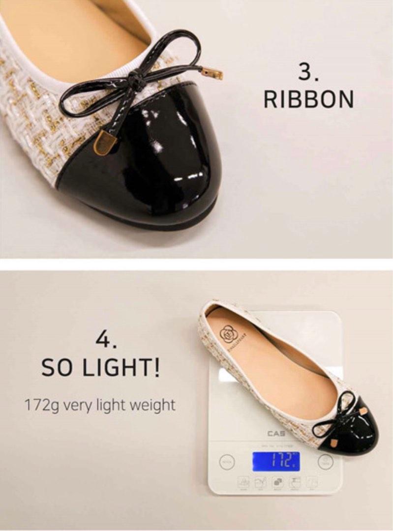 BNIB Tweed shoes - Korean Pink Elephant, Women's Fashion, Footwear ...