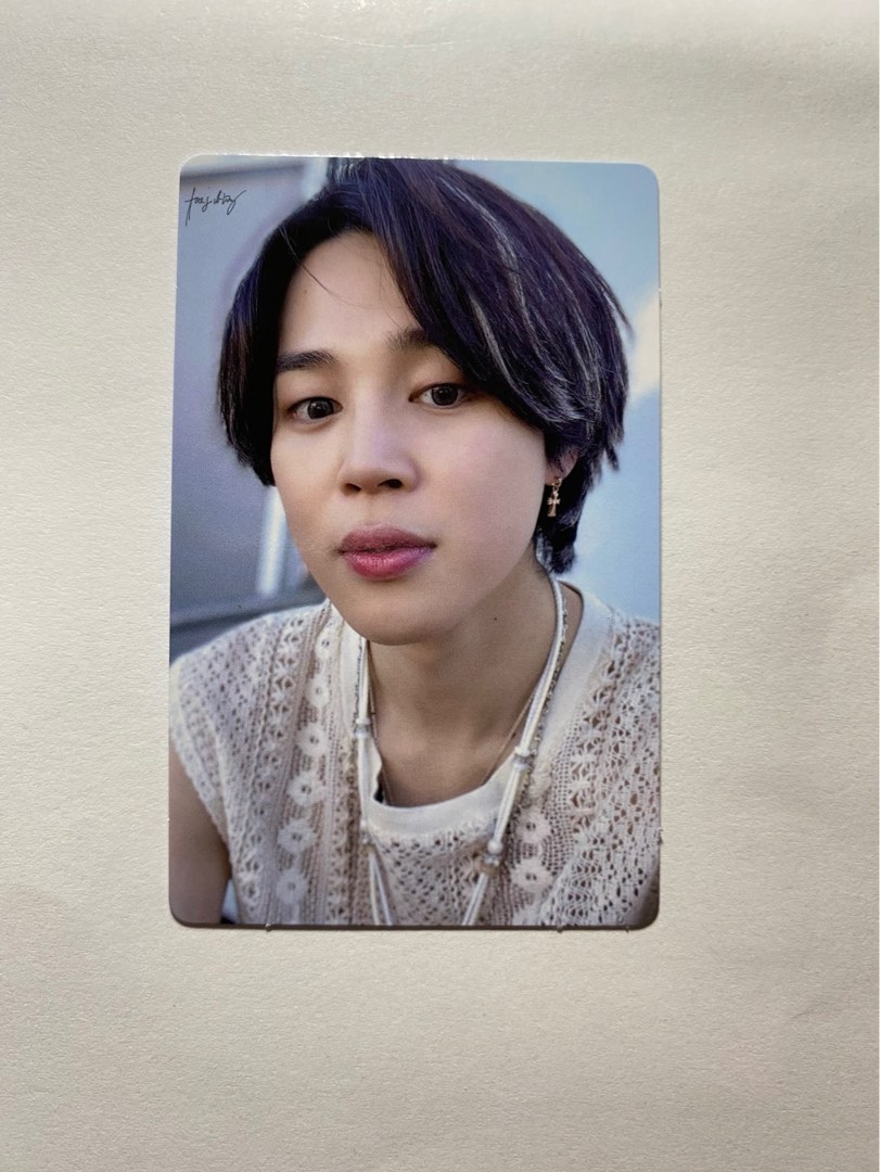 BTS PHOTOCARD JIMIN MEMORIES 2021 DVD / DIGICODE / JIMIN MEMO 21 PC ...