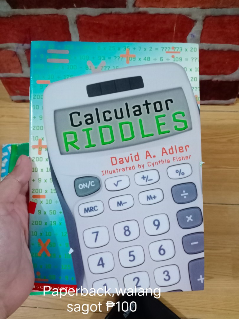 Calculator Riddles Activity Book, Hobbies & Toys, Books & Magazines ...