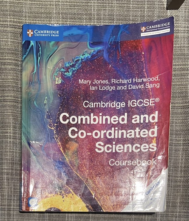 Cambridge Igcse Coordinated Science Textbook Hobbies And Toys Books