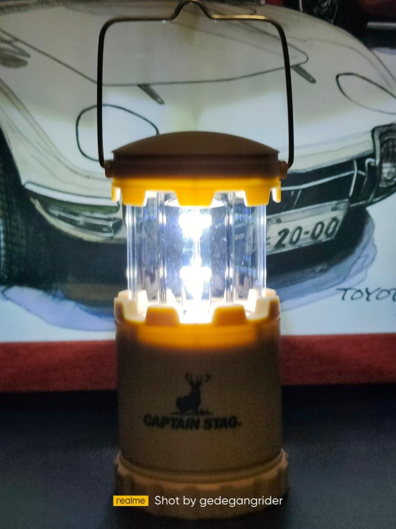 CAPTAIN STAG CAMPING LAMP LIGHTING LED, Sports Equipment, Hiking & Camping on Carousell