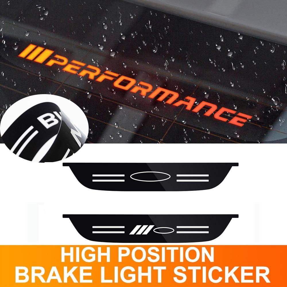 Car Acrylic Sticker 3rd Brake Light BMW M Performance for BMW 3, 5, 6 ...