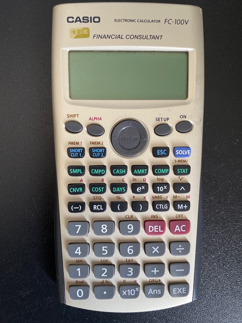 Casio FC-100V Electronic Calculator, Mobile Phones & Gadgets, Other ...