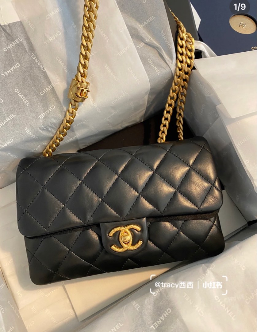 Chanel 22K Small Flap bag with adjustable strap, Luxury, Bags & Wallets ...