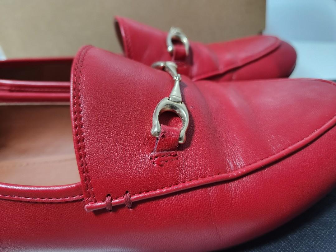Coach Haley Leather Loafer, Women's Fashion, Footwear, Loafers on Carousell