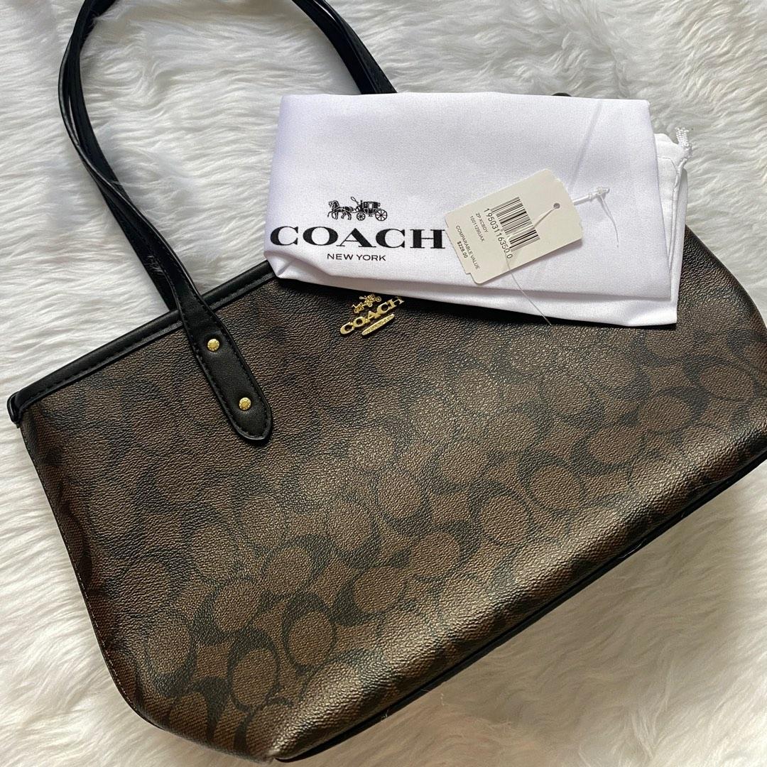 Coach Mini City Tote, Women's Fashion, Bags & Wallets, Tote Bags on ...